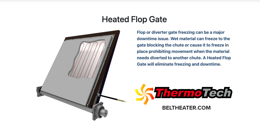 Heated Flop Gate - Belt Heater